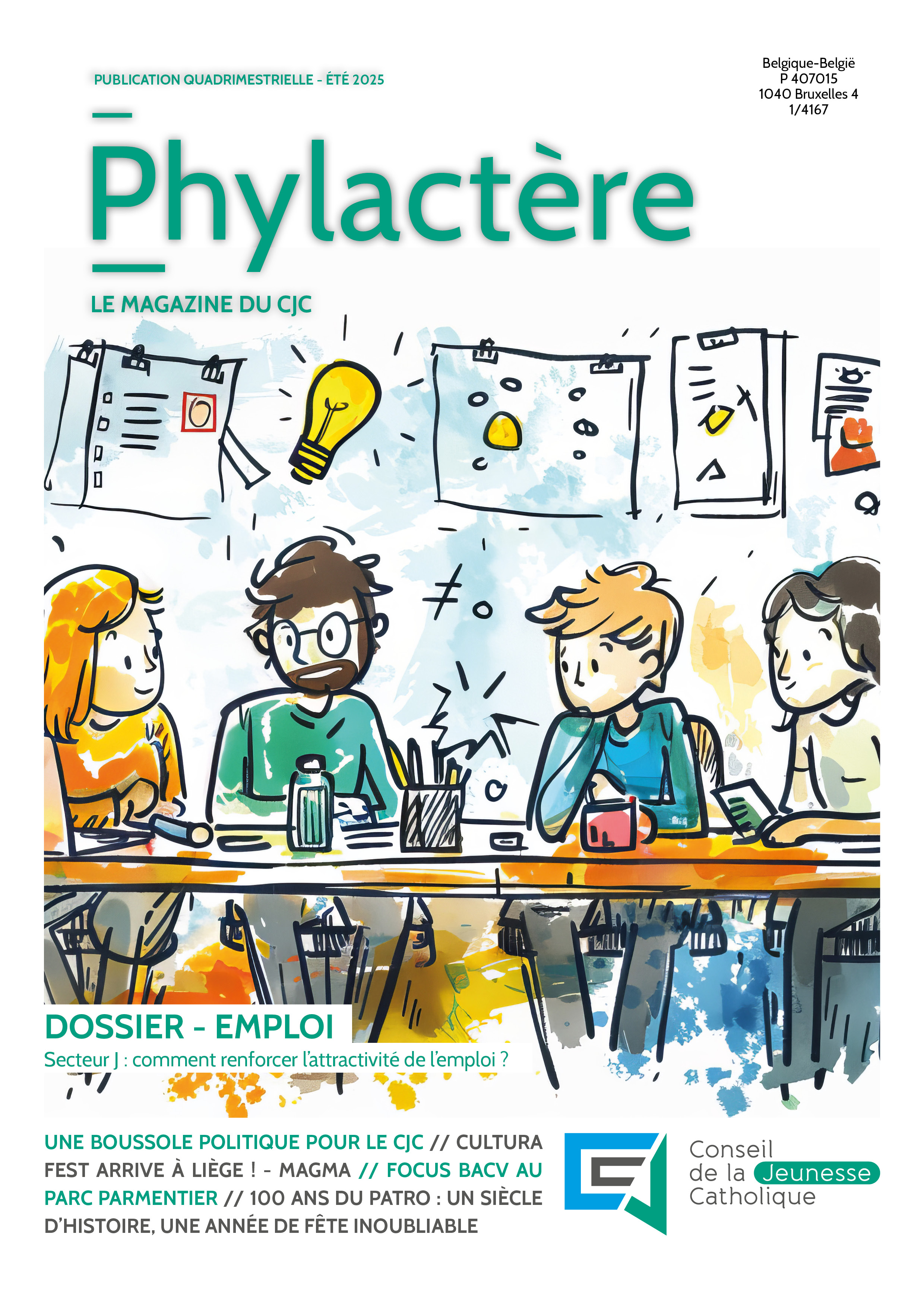 Phylactère - Été 2025 - CJC - Une fédération au service de ses membres